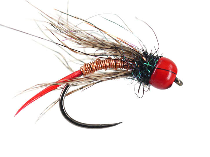 Red Head Wire Nymph TG BL