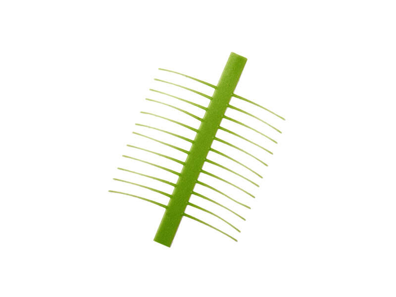 J:son Realistic tails & antennas - micro - 48 pc. - green